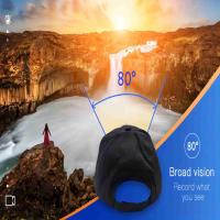 China 1296P QHD Hidden CameraBaseball Cap Built-In 1000mah Police Body Camera for sale