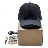 China 1296P QHD Hidden CameraBaseball Cap Built-In 1000mah Police Body Camera for sale