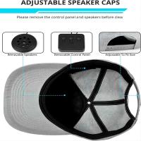 China Hat with Bluetooth speaker adjustable bluetooth hat wireless smart speaker phone cap for outdoor sport for sale