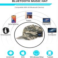 China Bluetooth baseball cap HiFi sound with 24hours music enjoy time for Mountaineering,Marathon Sports,Golf for sale