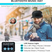China Wireless bluetooth speaker hat, Washable+ adjustable  with HIFI sound for  baseball sport, Ice-skating etc outdoor sport for sale