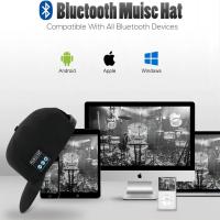 China Mobile bluetooth audio sports cap  speaker removable hand washing and adjustable for baseball, skate,biking for sale