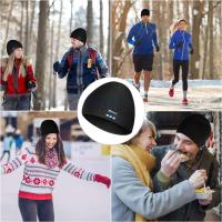China B5 Wireless Beanie hat with bluetooth, Hands-free phone calls & Music playing with Warmth for Men,Women Winter sports for sale
