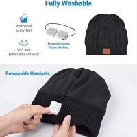 China Wireless Speaker Phone Calls Bluetooth Beanie Hat With HD Speakers, Gifts for sale