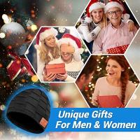 China B5 Bluetooth 5.0 Beanie Hat With Wireless Headphone Dual Speakers Music Enjoying for sale