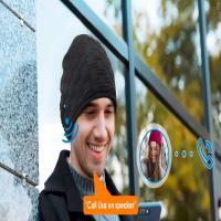 China Viview Beanie Music Hat with bluetooth speaker Adjustable bluetooth hat for Winter outdoor sports Skiing,Hunting for sale