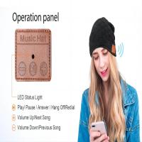 China Viview Music Hat with bluetooth  bluetooth speaker Adjustable vioce hat stocking stuffers gifts for Women Men Teenage for sale