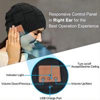 China Viview Wireless Beanie Hat BT Version 5.0 Giftbox Enjoying music Warmth Hands-free Calling for Jogging,Special Gifts for sale