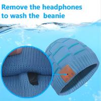 China Wireless Music hat Washable design handsfree calling and music play Best Christmas Gifts for Men,Women Motorcycling for sale