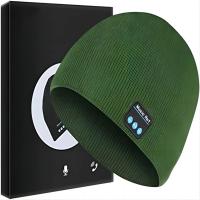 China Music Play Phone Calls Wireless Bluetooth Cap Headphone Music Knit Cap 3 Buttons for sale
