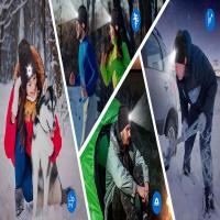 China Night Walking Night Jogging Bluetooth Beanie Hat LED Lamp Music Playback for sale