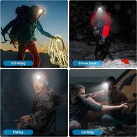 China Rechargeable Battery Bluetooth Beanie Hat With LED Headlamp For Climbing Hiking Biking Cycling for sale