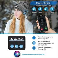 China Rechargable Battery Bluetooth Flashlight Cap For Night Fishing Shovel Snow for sale
