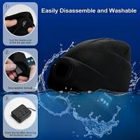 China Headlamp Cap Wireless Headphones Hat For Adventure Activities Mountaineering Riding for sale