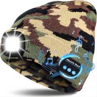 China Bluetooth Earphone Hat Bluetooth Headphones Hat With Music Wireless Headset for sale