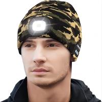 China Bluetooth Earphone Hat Bluetooth Headphones Hat With Music Wireless Headset for sale