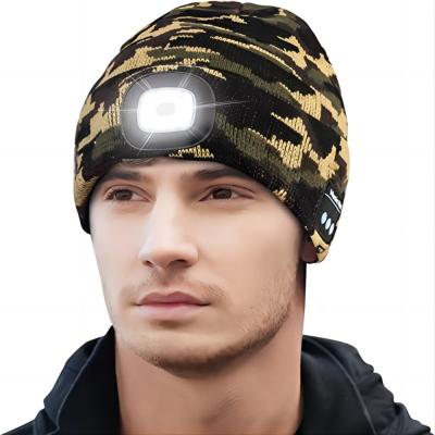China Bluetooth Earphone Hat Bluetooth Headphones Hat With Music Wireless Headset for sale