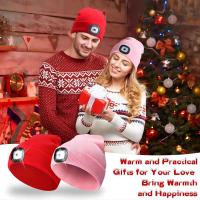 China LED Headlamp Cap Wireless Headphone Hat Light Your Way, Listening Music for sale