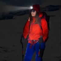 China LED Headlamp Cap Wireless Headphone Hat Light Your Way, Listening Music for sale