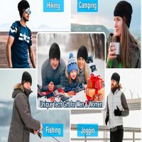 China Listening Music Phone Talks Bluetooth Headphones Hat With Headlamp Lighting for sale