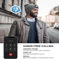 China Grey ireless Headset Hat Free Your Hands To Music Playback Phone Callings for sale