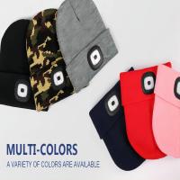 China Bluetooth Beanie LED Hat Free Your Hands To Music Phone Answers Flashlight Lighting for sale