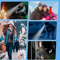 China Detachable Bluetooth LED Beanie Hat With Front Light For Night Fishing for sale