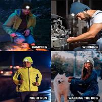 China Bluetooth Wireless Headphones Hat With Light Bluetooth Beanie Night Biking for sale