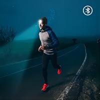 China Outdoor Sports Wireless Headphones Bluetooth Headphones Hat With Torch for sale