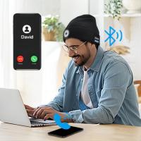 China 2K FHD Video Hat with bluetooth,Playing music Video recording Hands-free for Phone callings in Winter Activities for sale