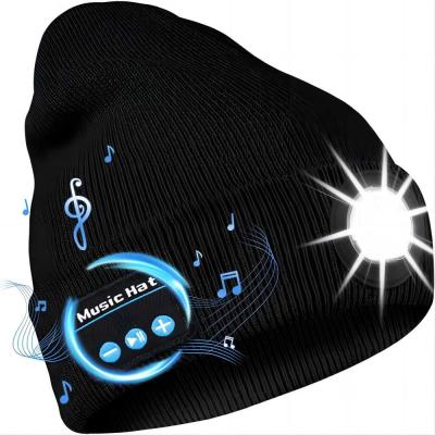China LED Bluetooth Video Hat,5.0-megapixel HD resolution Wearable Portable Video camera with music enjoy headlamp for Patrol for sale