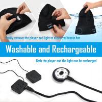 China Recording Video Bluetooth Headphones Hat With Headflashlight Night Vision Loop Recording for sale