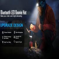 China Motorcycle Riding Bluetooth Hat Camera 2LED Lights 100° Point Of View To Recording for sale