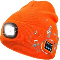 China Wireless Music Bluetooth Headphones Hat 128G Memory Card 6hours Video Recording for sale