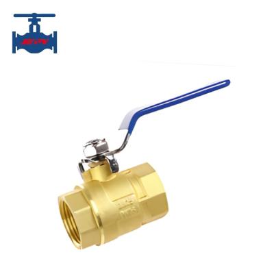 China Yellow Brass Ball Valve with Male-Female Thread for Water and Gas Applications - 1.6MPa Pressure Rating, ISO228 Standard for sale