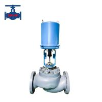 China Electric Control Valve Proportional Film Single Seat Sleeve for Steam 4-20mA DC 18 Months Warranty for sale