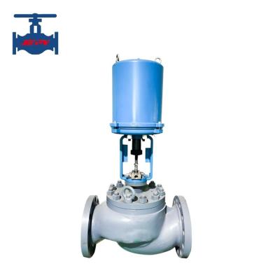 China Electric Control Valve Proportional Film Single Seat Sleeve for Steam 4-20mA DC 18 Months Warranty for sale
