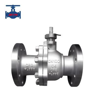 China CF8 CF8M Flanged Ball Valve 15-200mm DN 150LB Stainless Steel Float Type ANSI Standard for sale