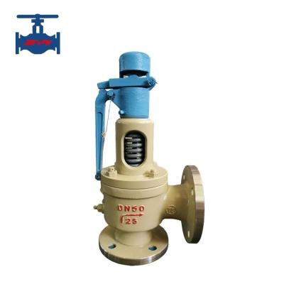 China Carbon Steel Spring Load Open Type Full Bore Safety Valve DN15-DN500 1.0-32.0 MPa Pressure Relief for sale