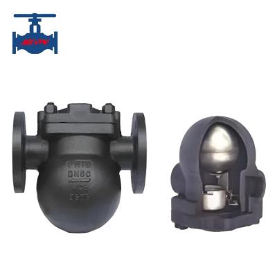 China ASTM A216-WCB Cast Steel Level Ball Float Steam Trap - 0.01-1.4 MPa Pressure Range, 100 T/H Capacity for Air and Steam Systems for sale
