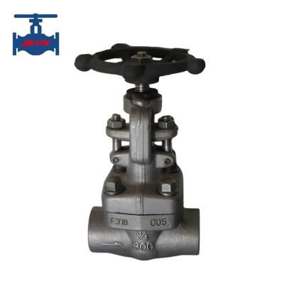 China Forged Steel Internal Thread Wedge Gate Valve 150lb 2500lb for Steam Oil for sale