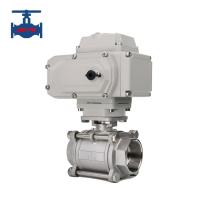 China Stainless Steel Three Piece Ball Valve DN15-DN100 1.6-6.4MPa with CF8/CF8M Construction for sale