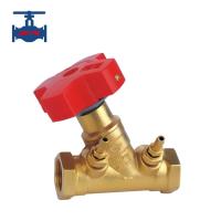 China Digital Locking Hydraulic Flow Control Valve SP45F-16Q 1.6MPa Brass Static Balance Cut-off for sale