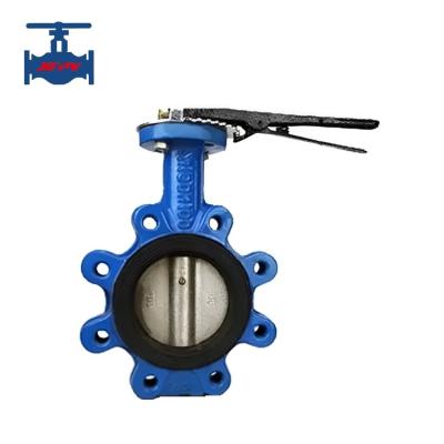 China Lug Type Wafer Butterfly Valve DN40-600 PN16 for Steam Oil Industries for sale