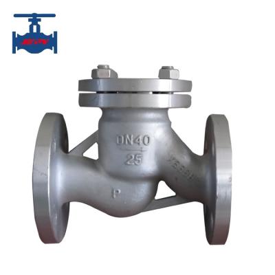 China Cast Steel Stainless Steel Flanged Lift Check Valve 15-300mm DN, 1.0-10.0 MPa Pressure ANSI GB Standard for sale