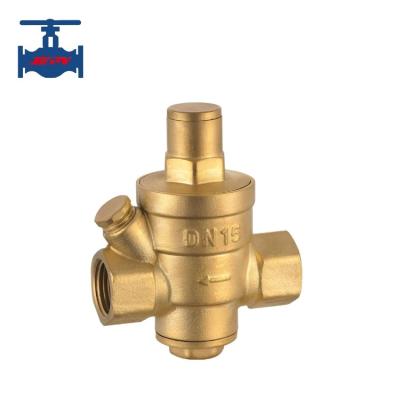 China Brass Piston Type Pressure Reducing Valve 1.6 MPa for Branch Water Pipeline Systems with 80°C Temperature Rating for sale