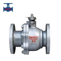 China Electric Actuated Two-Piece Flanged Ball Valve DN15-DN200 PN16 for Water Oil Steam for sale