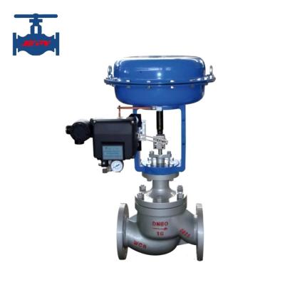 China ANSI GB Flange Pneumatic Modulating Control Valve 4-20mA Signal DN20-DN450 PN10-PN64 for sale