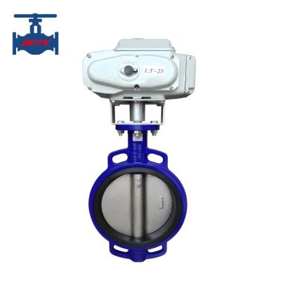 China Electric Actuator Wafer Type Concentric Butterfly Valve DN50-1000 1.6MPa For Industrial Flow Control for sale