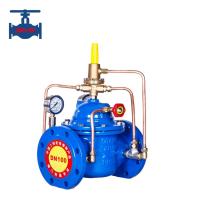 China 800X Series Ductile Iron Pressure Differential Bypass Balance Valve DN40-300mm 1.6MPa for HVAC Systems for sale
